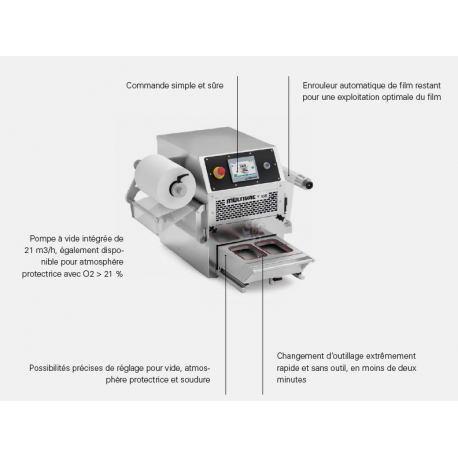 Operculeuse Multivac T105 | Operculeuse | Guy Deregnaucourt